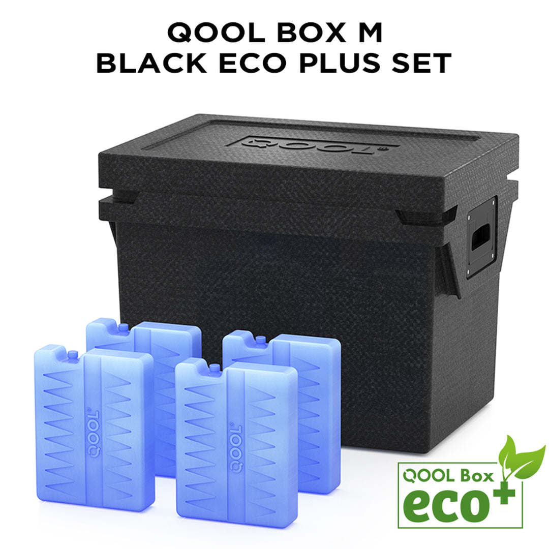 QOOL QOOL BOX M BLACK ECO PLUS SET / クール QOOLボックス M ブラック エコプラス セット│ UPI ONLINE STORE